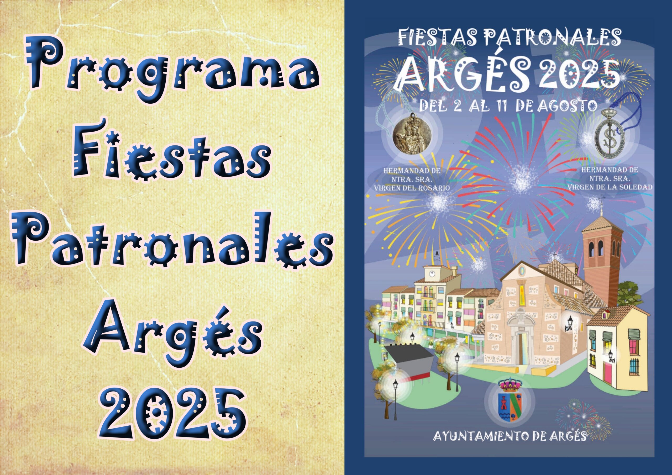 Fiestas Patronales Argés 2025 - Ayuntamiento Arges